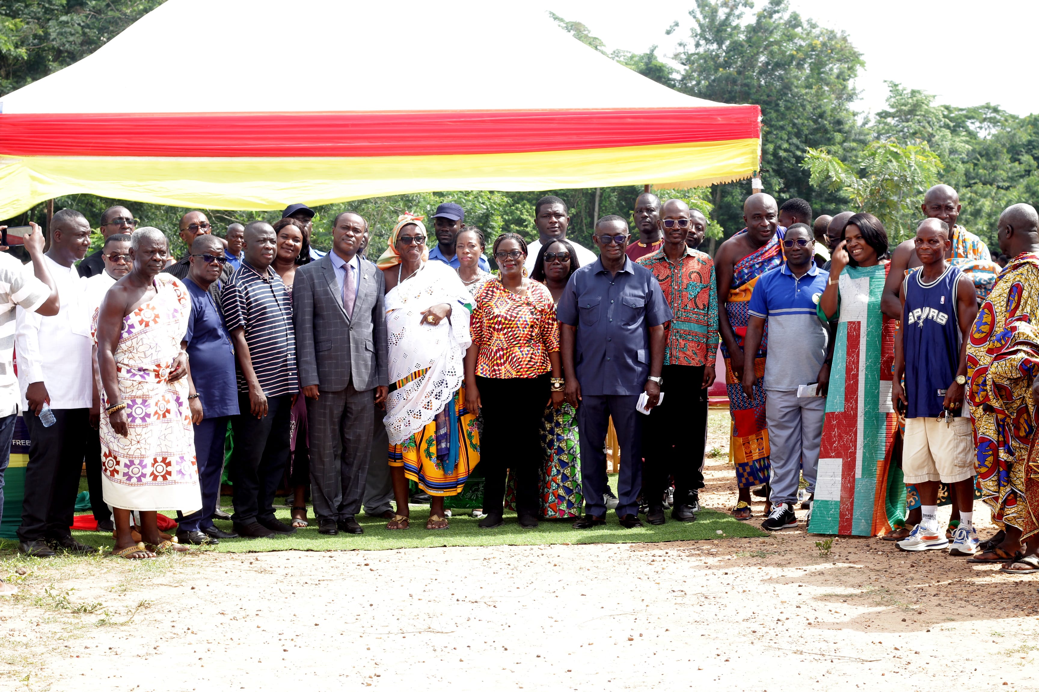 Hon. Andy Appiah-Kubi Breaks Ground For A State-Of-The-Art Laboratory ...